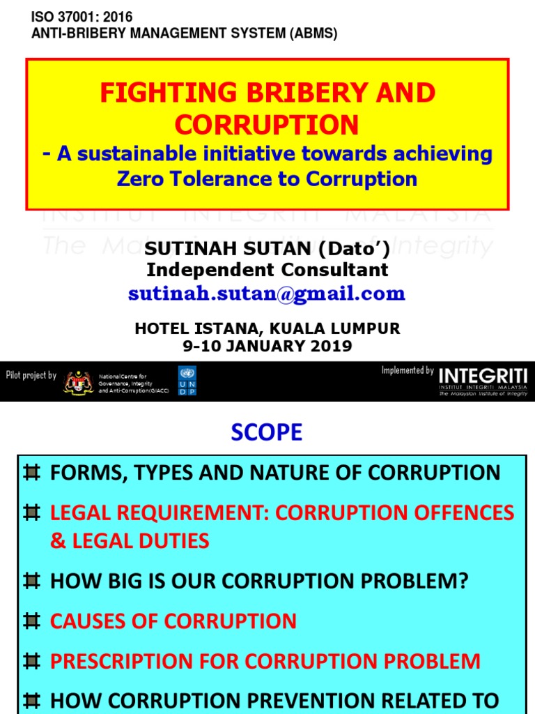 Anti-Bribery Management System Overview | PDF | Corruption | Bribery