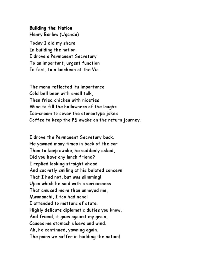 Building The Nation | PDF