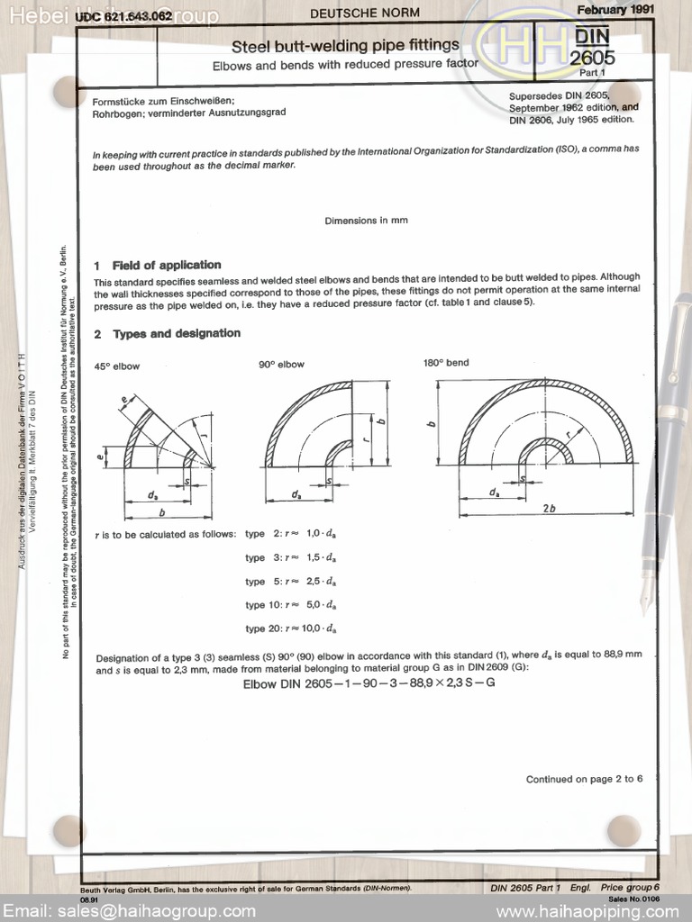 Din 2605 PDF | PDF