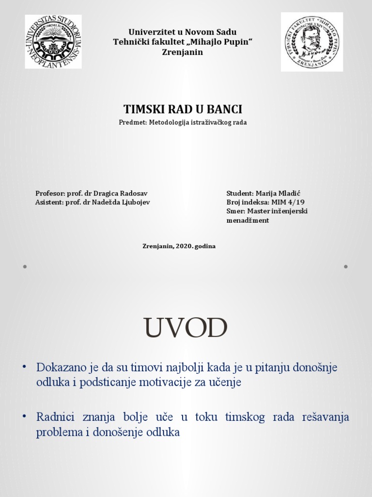 Metodologija Istrazivackog Rada | PDF