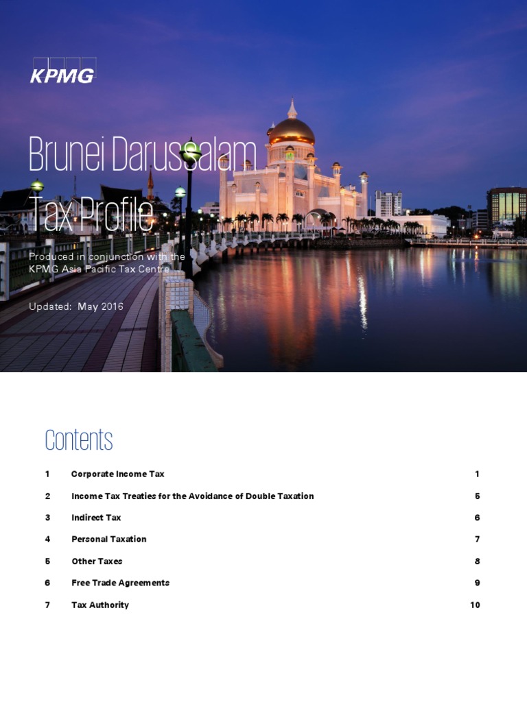 Country Tax Profile Brunei | PDF | Withholding Tax | Taxes