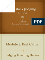 Livestock Judging Guide | PDF | Livestock | Domesticated Animals