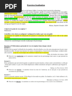 Exercices sur la modalisation en français | PDF | Phrase | Adverbe