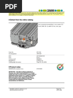 Fuse Terminal Block Specs | PDF | Fuse (Electrical) | Manufactured Goods