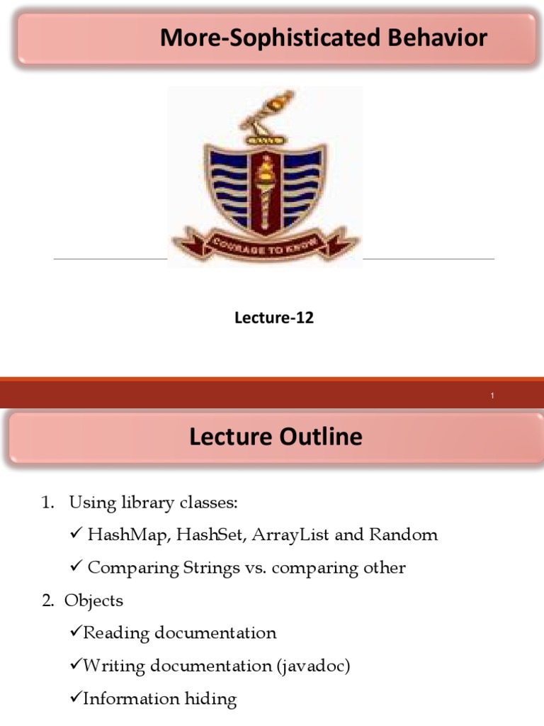 A Guide to Using Common Java Library Classes and Randomization ...