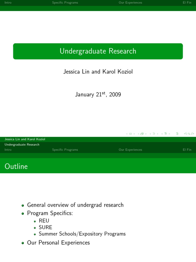 Undergraduate Research: Jessica Lin and Karol Koziol | PDF | Combinatorics | Number Theory