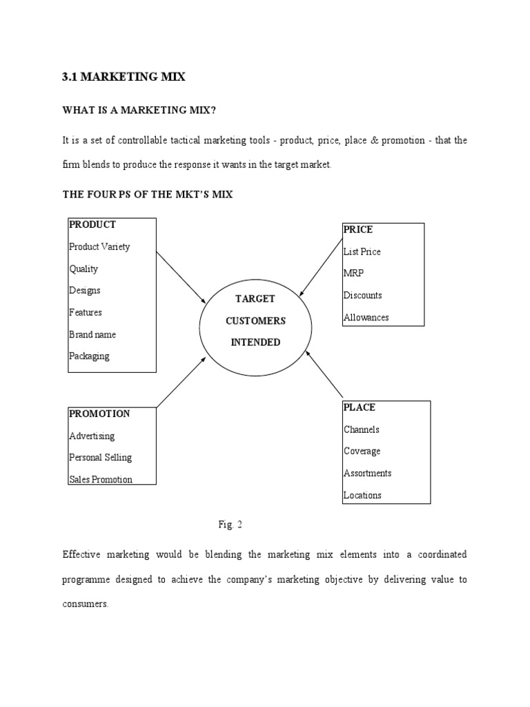 What Is A Marketing Mix? | PDF | Coca Cola | Pepsi