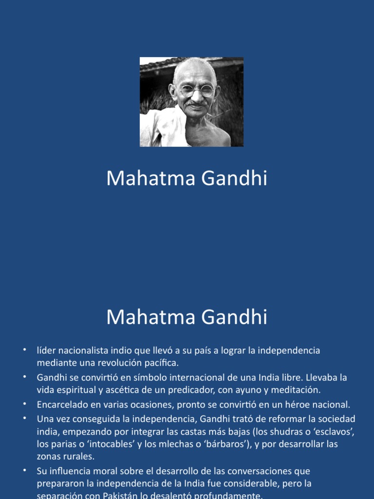 Mahatma Gandhi | PDF