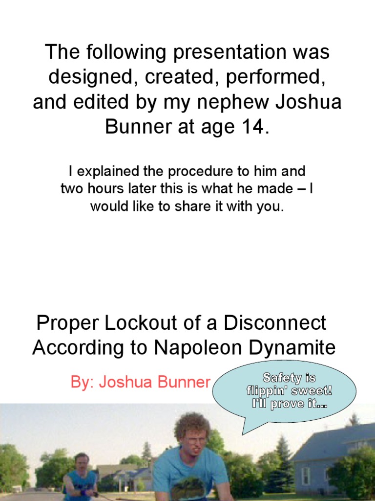 Proper Disconnect Lockout ND Style | PDF