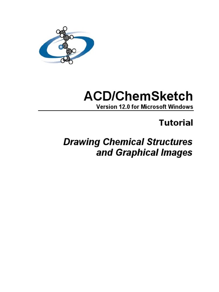 Acd/Chemsketch: Drawing Chemical Structures and Graphical Images | PDF ...