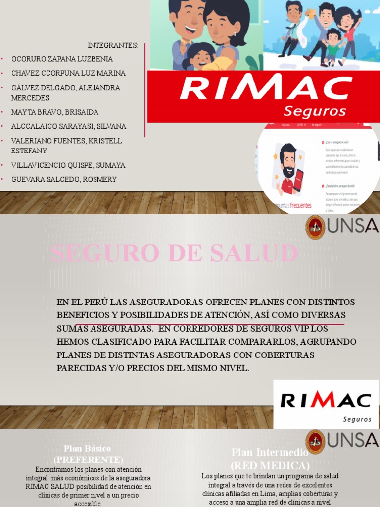 RIMAC Seguros1 | PDF | Escalabilidad | Seguro