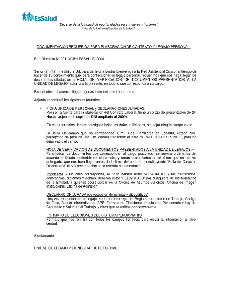 01 Documento Requeridos 2020 | PDF | Información del gobierno ...