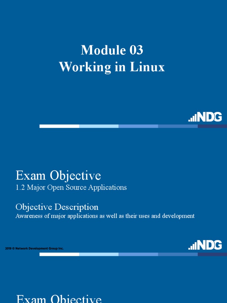 NDG LEv2 Ch03 | PDF | Cloud Computing | Linux