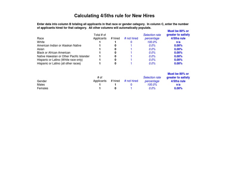 Four-Fifths Rule | PDF