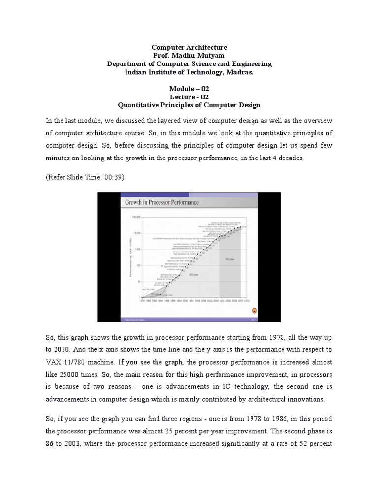 Lec 2 | PDF | Parallel Computing | Central Processing Unit