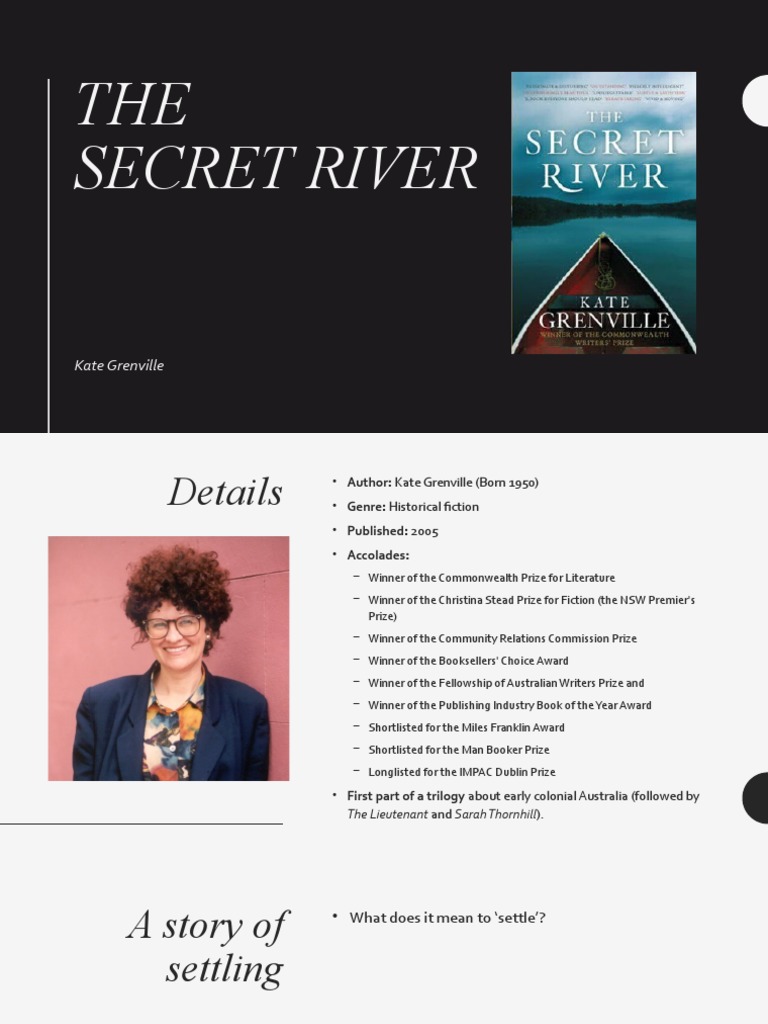 THE Secret River: Kate Grenville | PDF