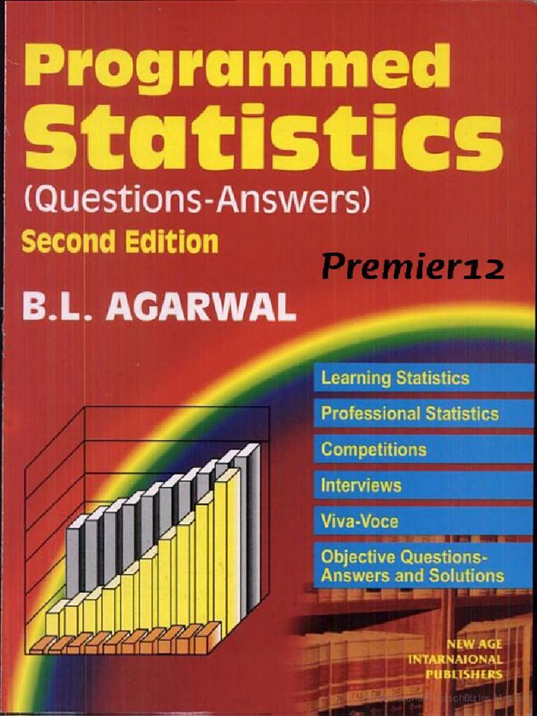 Programmed Statistics by Agarwal 2nd Edition PDF | PDF