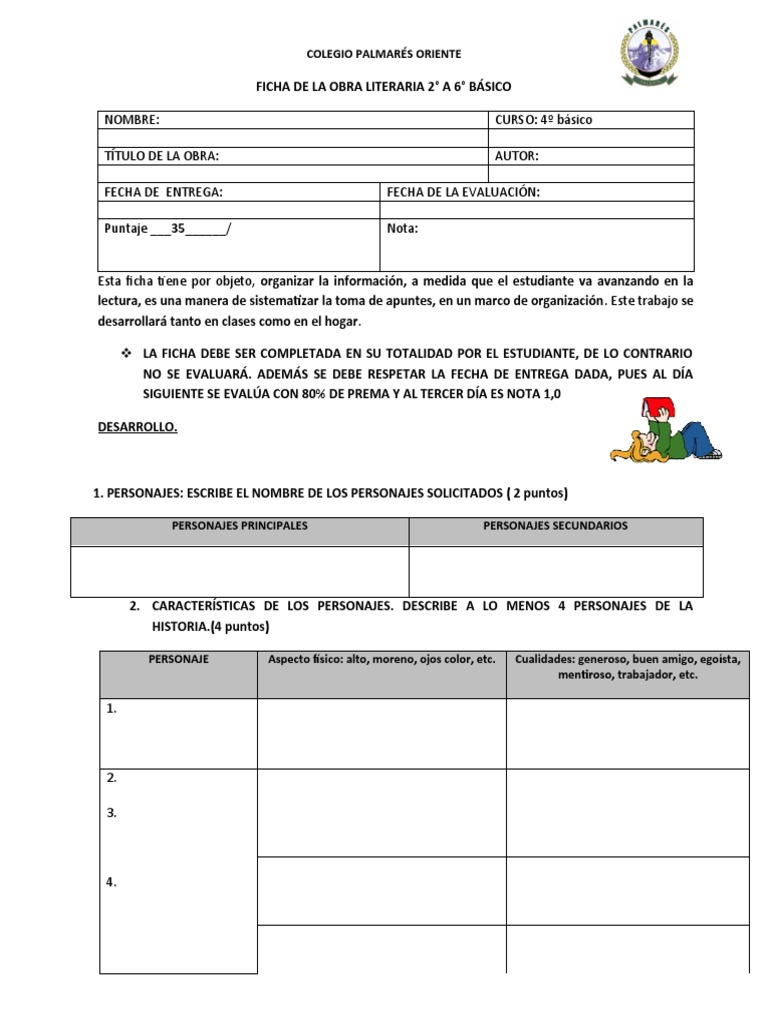 Ficha Literaria | PDF