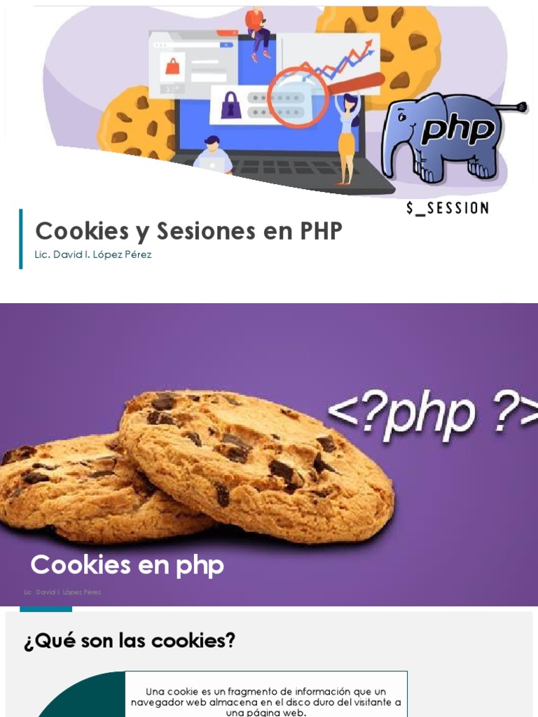 Cookies y Sesiones en PHP | PDF | Cookie HTTP | Servidor web