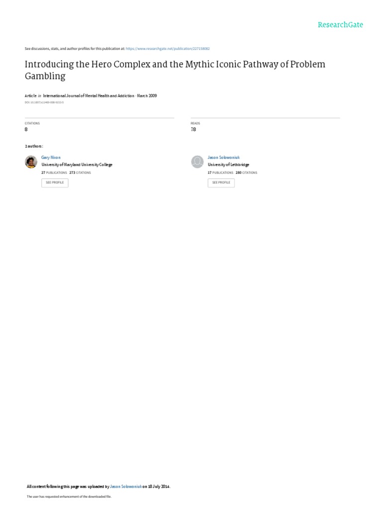 Introducing The Hero Complex and The Mythic Iconic PDF | PDF | Problem ...