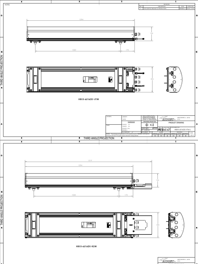 HBXX-6516DS-VTM Line Drawing - Aspx | PDF | Specification (Technical ...