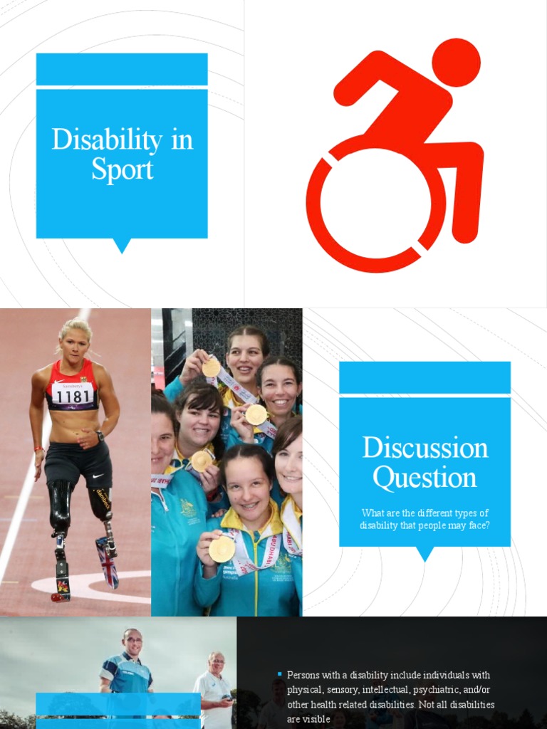 Disability in Sport | PDF | Disability | Sports