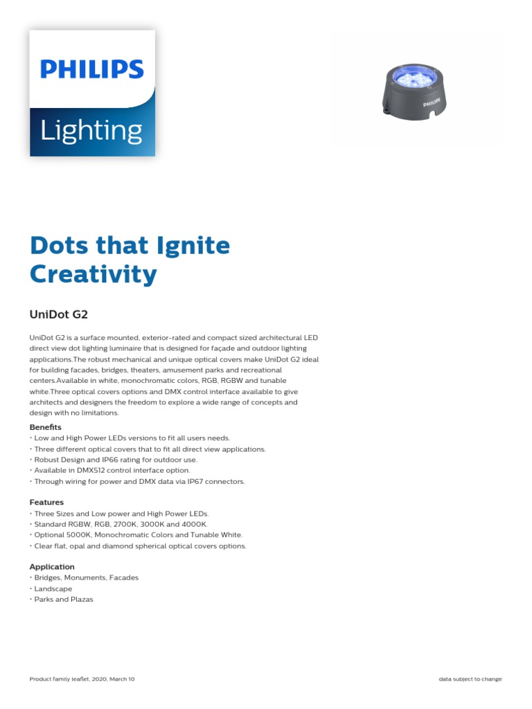 Philips - Ext Floodlight UniPoint | PDF | Rgb Color Model | Light ...