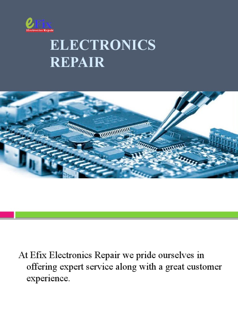 Electronics Repair | PDF