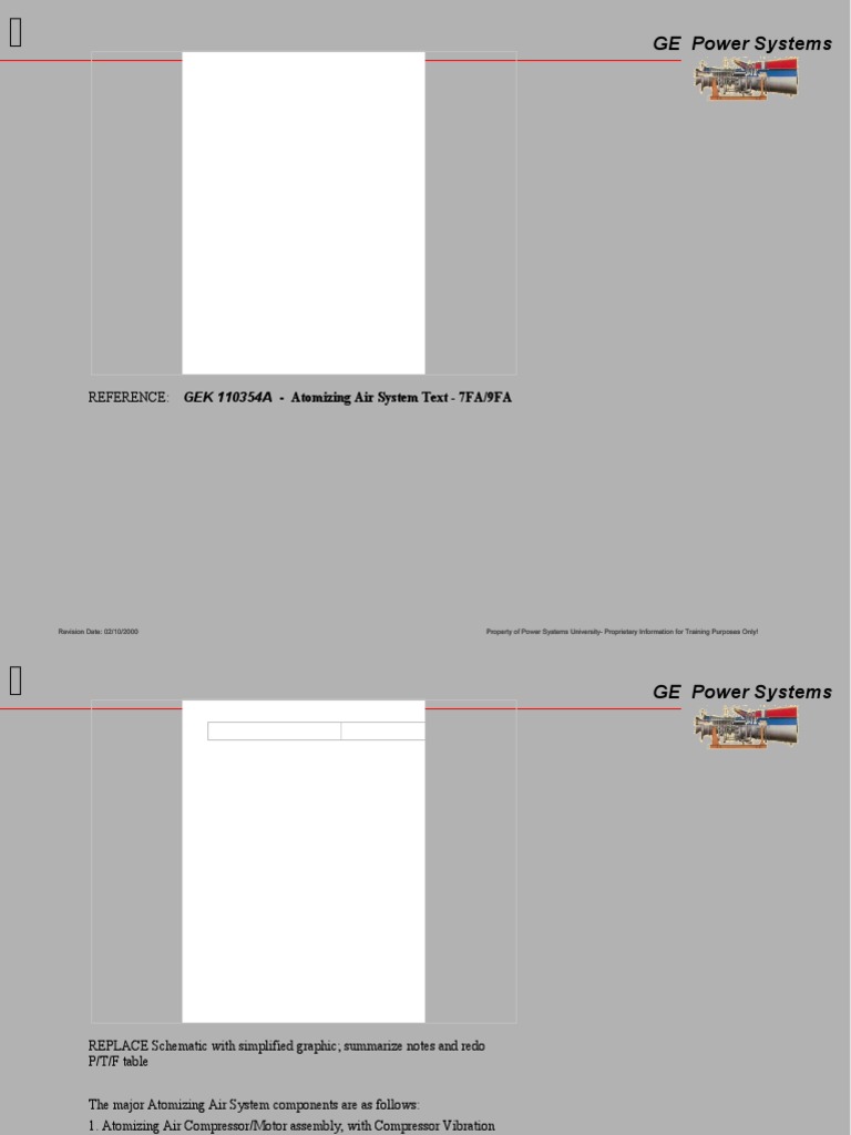 7FA Atomizing Air System | PDF | Heating, Ventilating, And Air ...