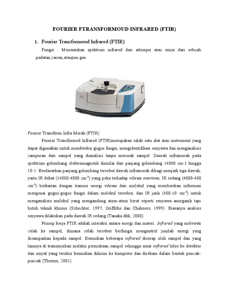 Ftir Spektro | PDF