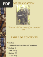 Army Land Navigation Practice Test | PDF