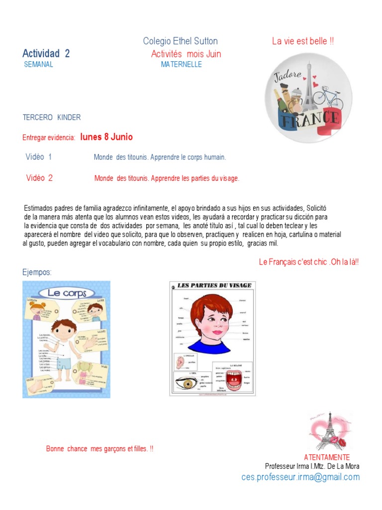 Tarea 2. Frances 3° MADE | PDF