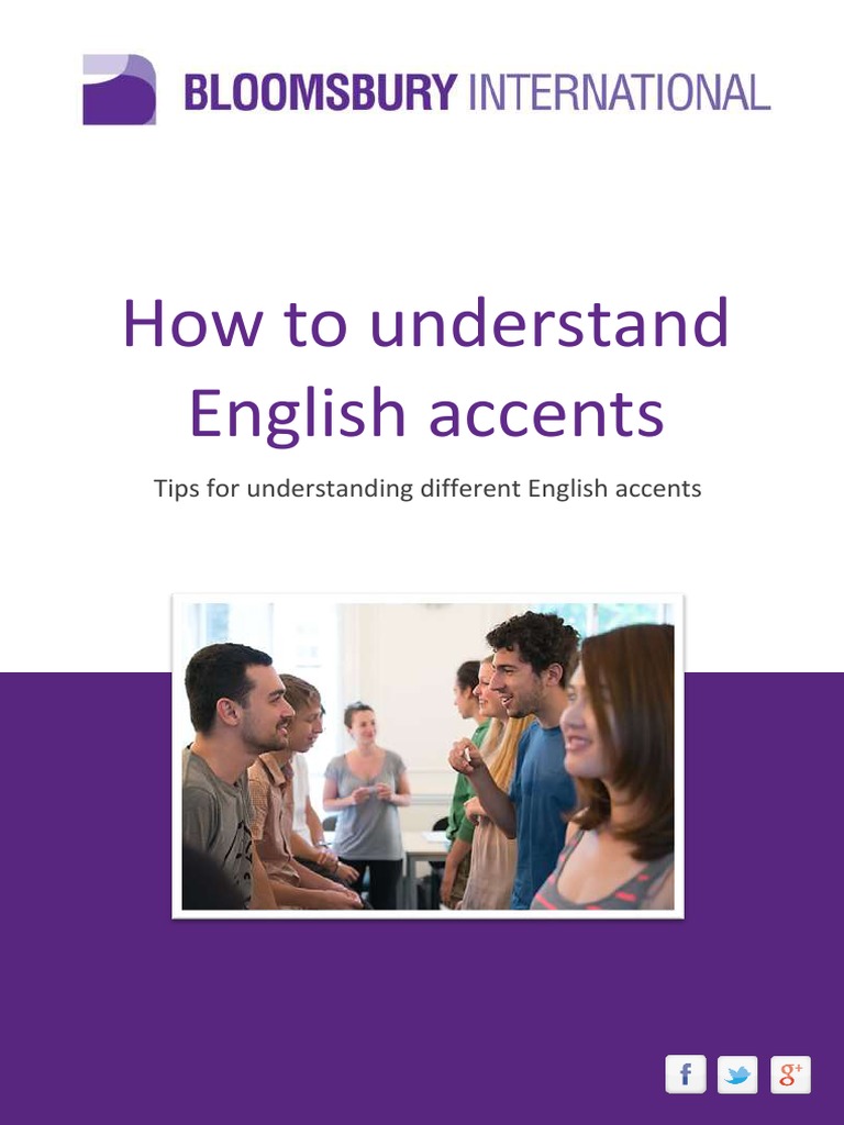 Understanding English Accents PDF | PDF | Accent (Sociolinguistics ...