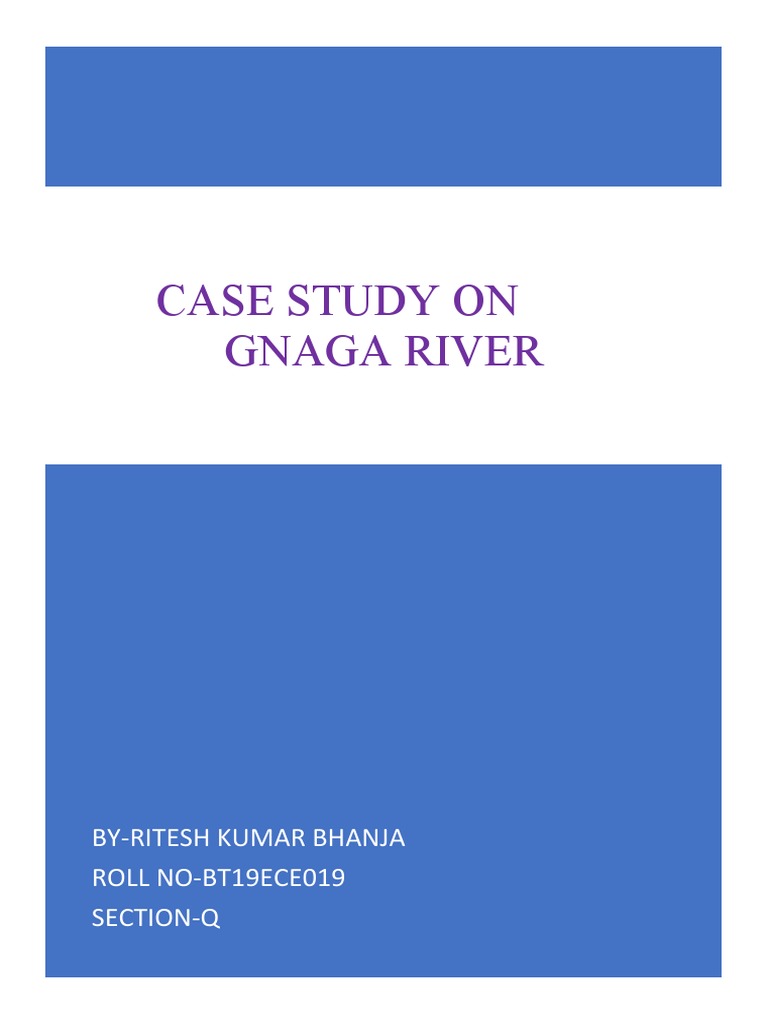 EVS ASSIGNMENT (CASE STUDY ON THE RIVER GANGA) (Recovered) | PDF ...
