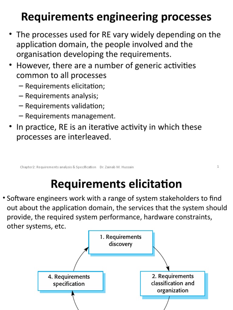 SWE 3 Lecture9 | PDF | Specification (Technical Standard) | Cognitive ...