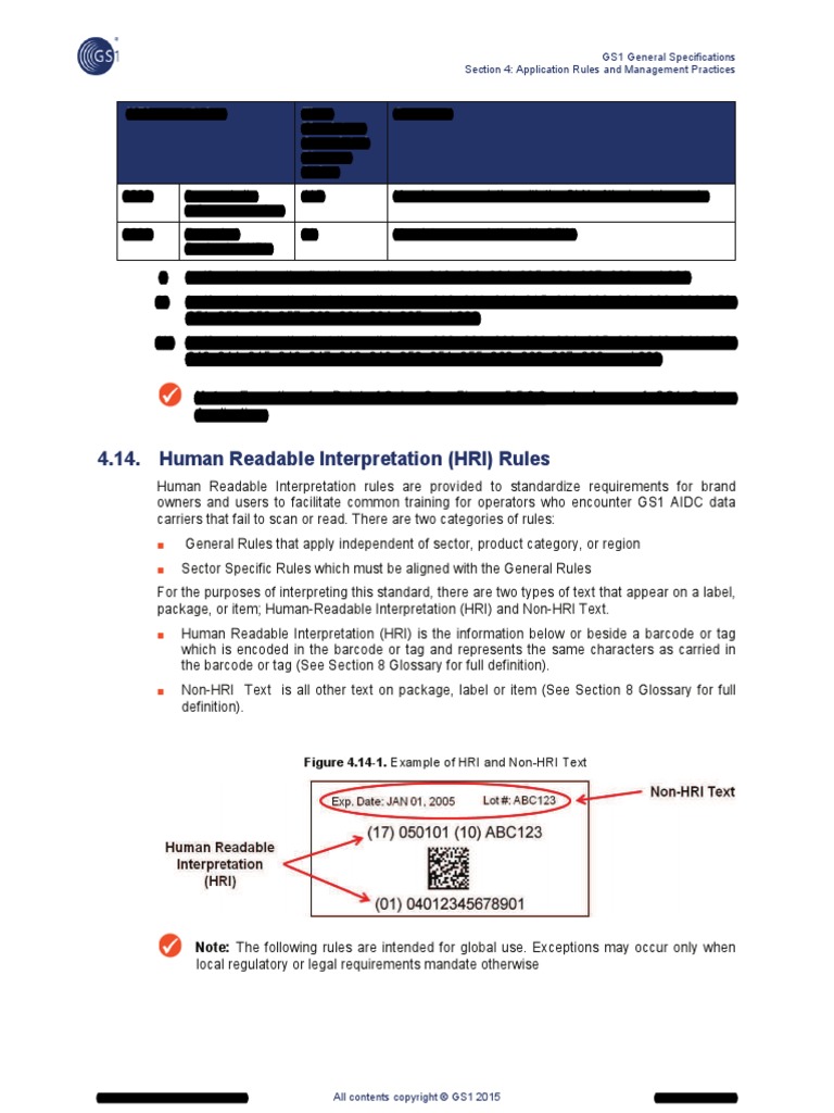 GS1 HRI Guidelines v01 | PDF | Barcode | Data