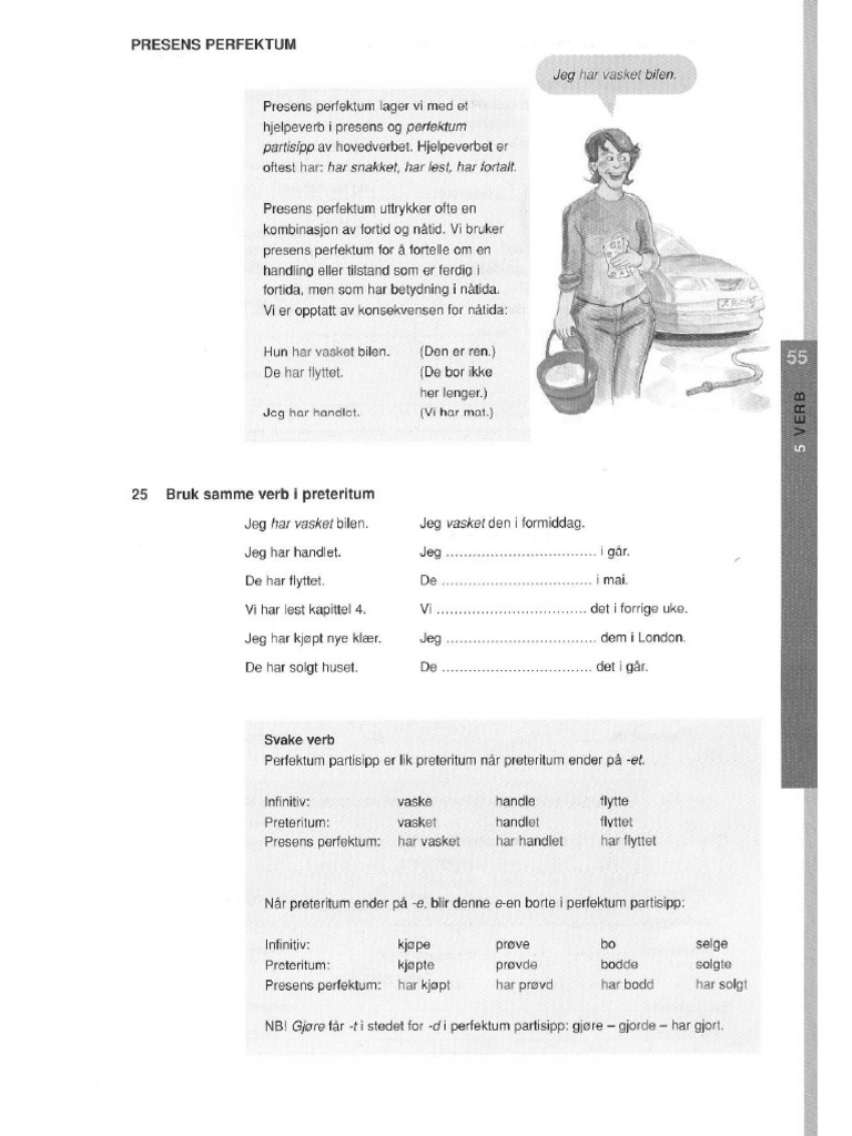 Presens Perfektum | PDF