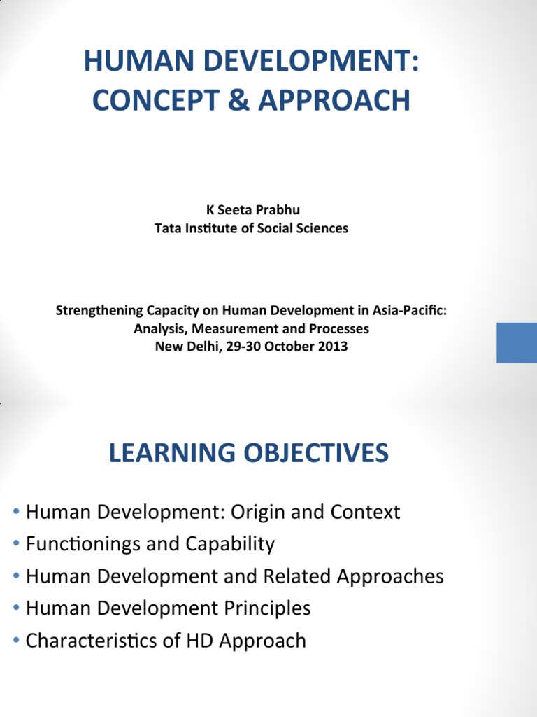Human Development Concepts & Origins | PDF