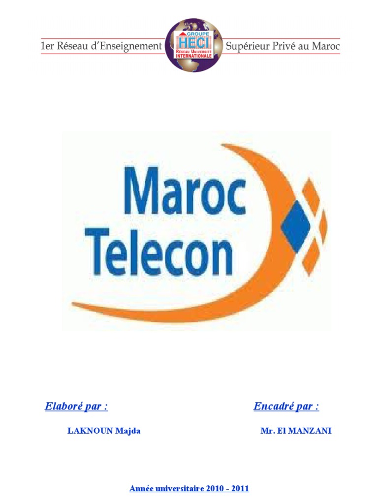 Maroc Telecom | PDF | Télécommunications | Réseaux