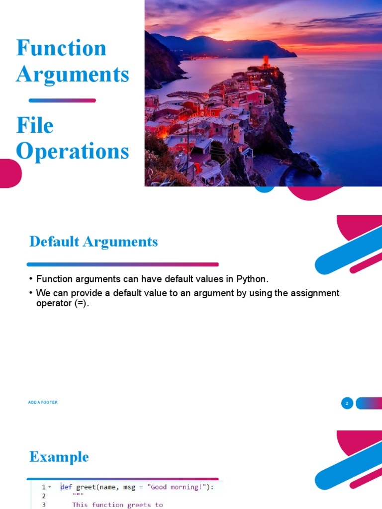 Function Arguments Pdf Parameter Computer Programming Subroutine