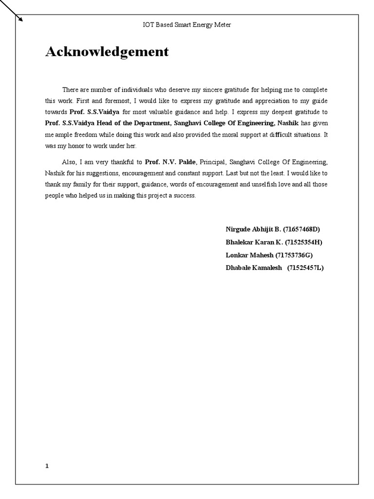 IoT Smart Energy Meter Project Report | PDF | Digital Electronics ...