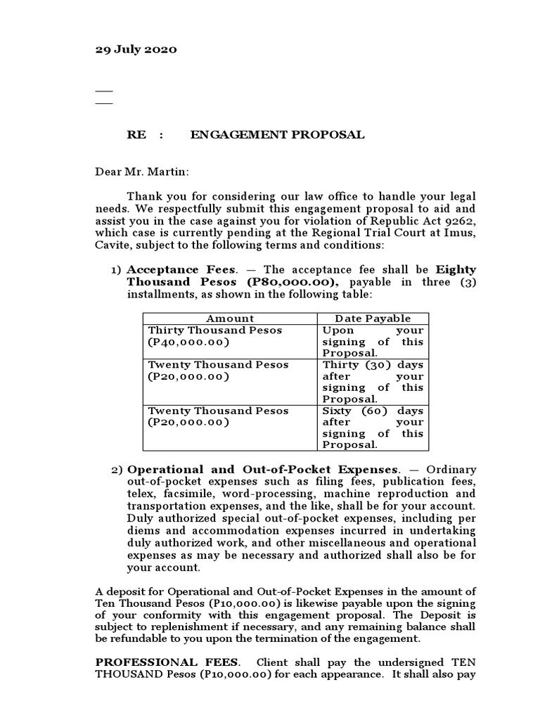 Proposal - Annapolis HOA | Download Free PDF | Lawyer | Government ...