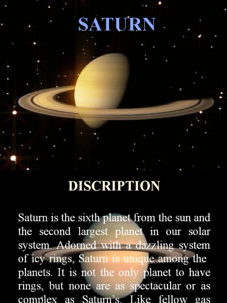 An In-Depth Look at the Majestic Planet Saturn: From Its Iconic Rings ...