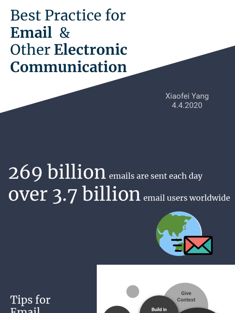 Email & Communication: Best Practice For Other Electronic | PDF