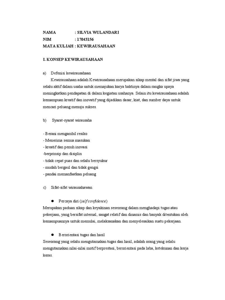 Tugas 2 Kwu-Silvia Wulandari | PDF