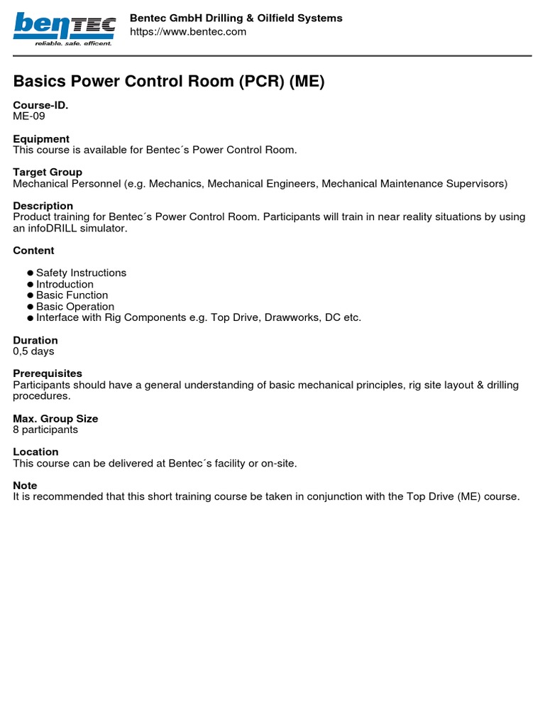 Basics Power Control Room PCR ME PDF | PDF | Computers | Technology ...