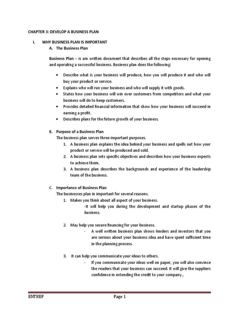 Entrep CHAPTER 3 | PDF | Small Business Administration | Entrepreneurship