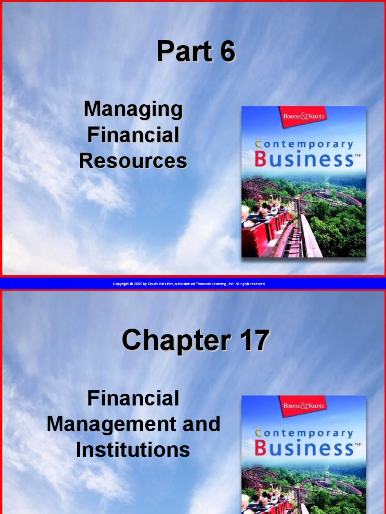 Managing Financial Resources | PDF | Federal Reserve | Money Supply