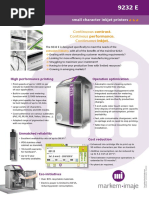 Linx 8920 Datasheet | PDF | Printer (Computing) | Usb