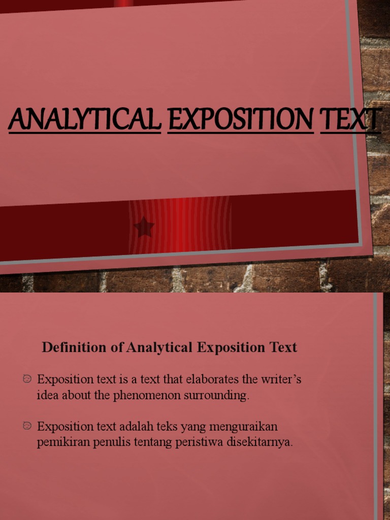 Understanding Analytical Exposition Text | PDF | Cognition | Linguistics
